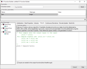 Integration of C code in Simulink via S-Functions - imperix