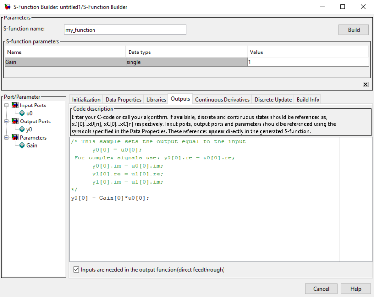 Integration Of C Code In Simulink Via S Functions Imperix