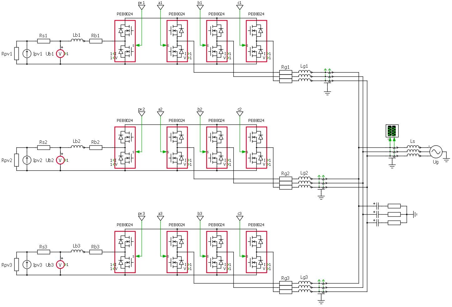 Multi-converter system for micro-grid - imperix