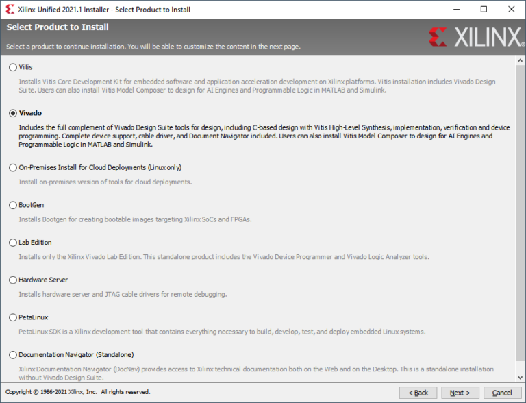 Xilinx Vivado Design Suite installation for FPGA programming - imperix