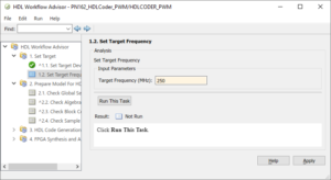 MATLAB HDL Coder for Simulink introduction using an example - imperix