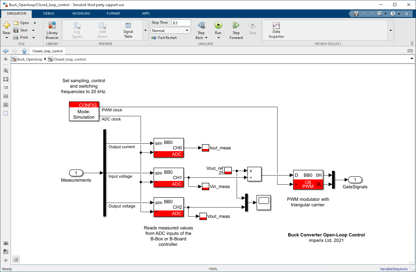 Step-down buck converter - imperix power electronics