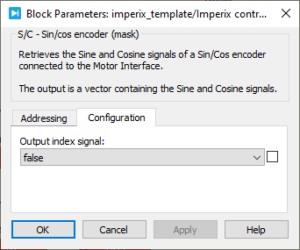 S/C - Sin/cos encoder - Simulink, PLECS and C++ documentation