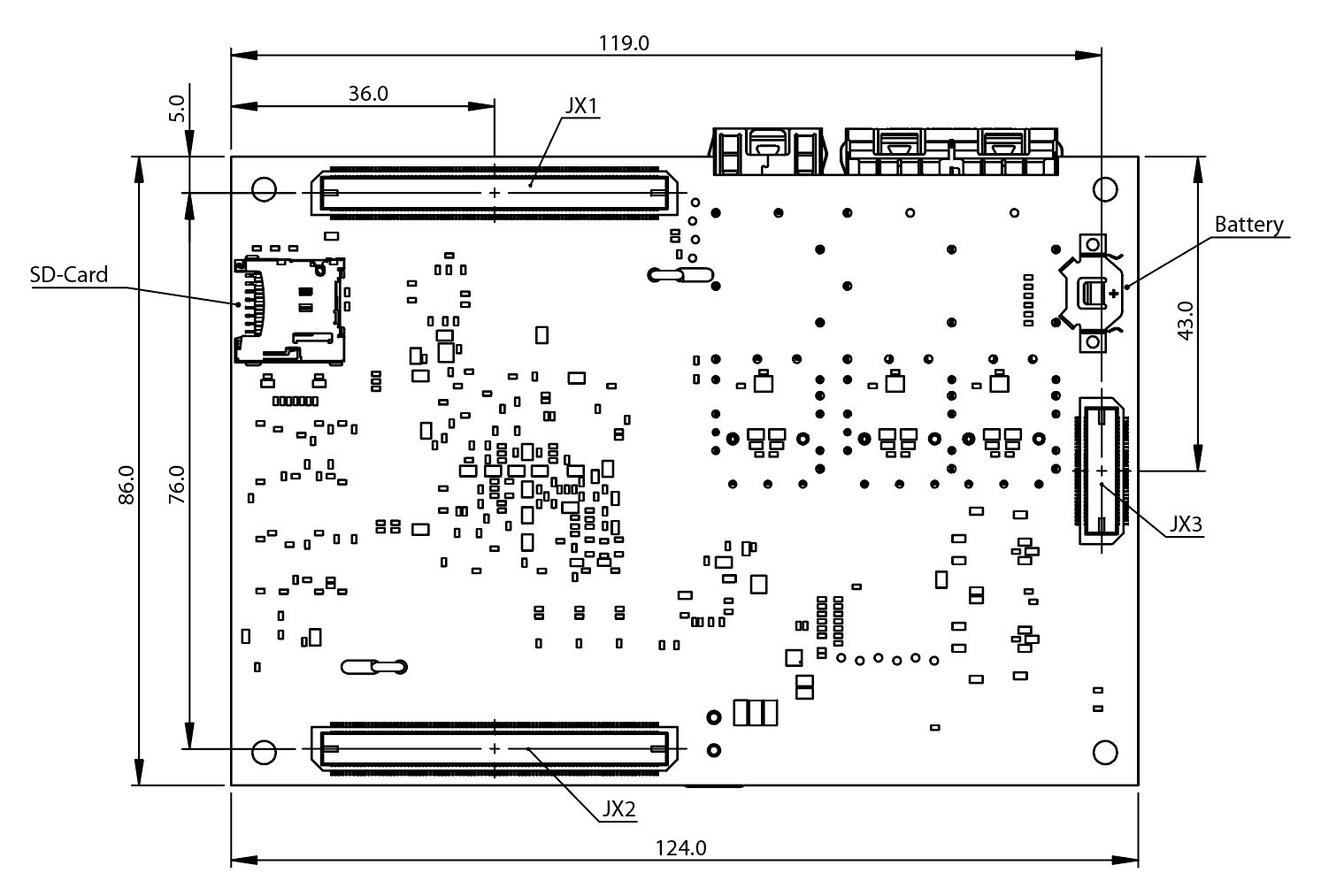 Custom carrier board design for B-Board PRO - imperix