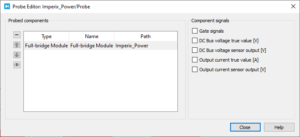 PEH – Full-bridge module - imperix Simulink and PLECS