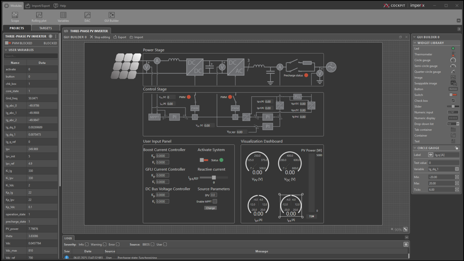 Cockpit - User guide - imperix