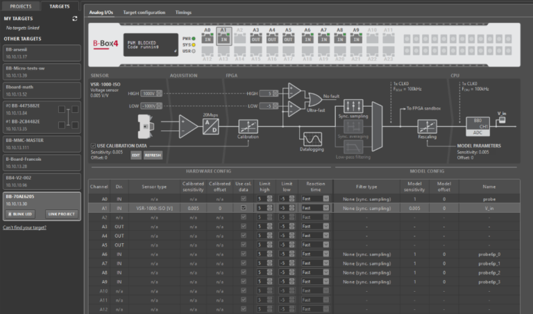 Analog I/O configuration on B-Box 4 - imperix