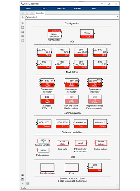Automated code generation for power electronics - imperix
