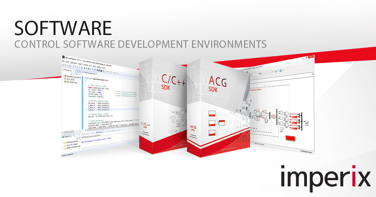 Control software development kits for power electronics - imperix