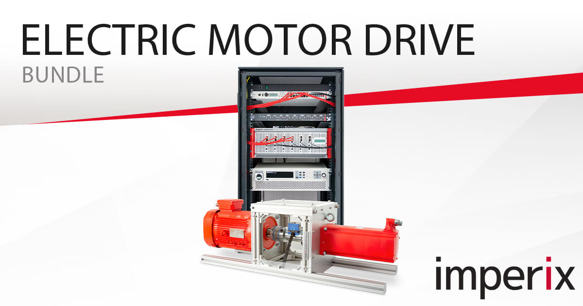 Electric motor drive bundle - Laboratory-scale electric test bench ...